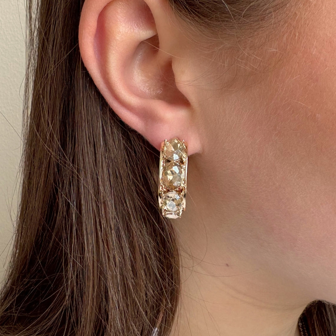 Nova Hoops - Champagne | Paulie Pocket