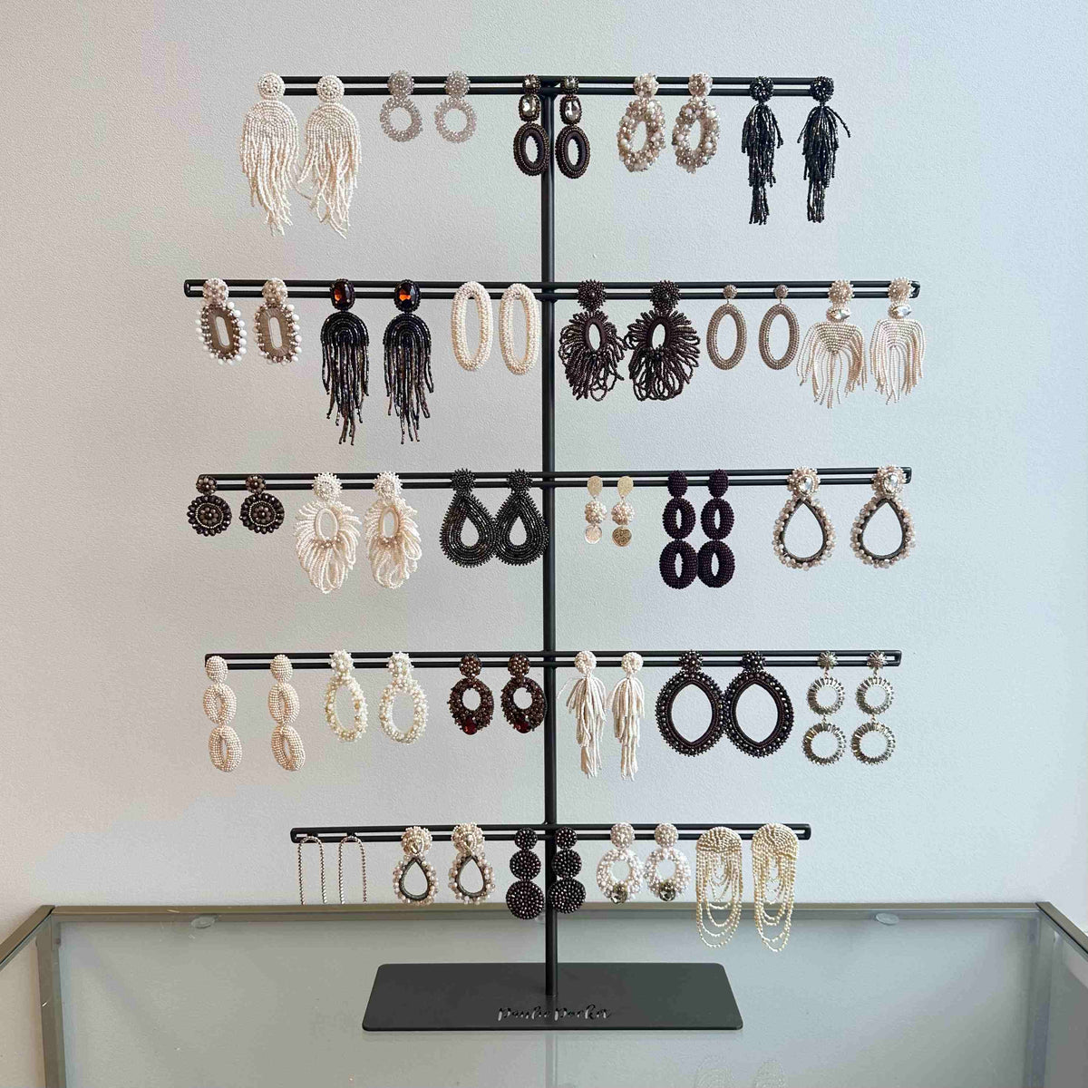 Oorbellen standaard - Brown Grande | Paulie Pocket